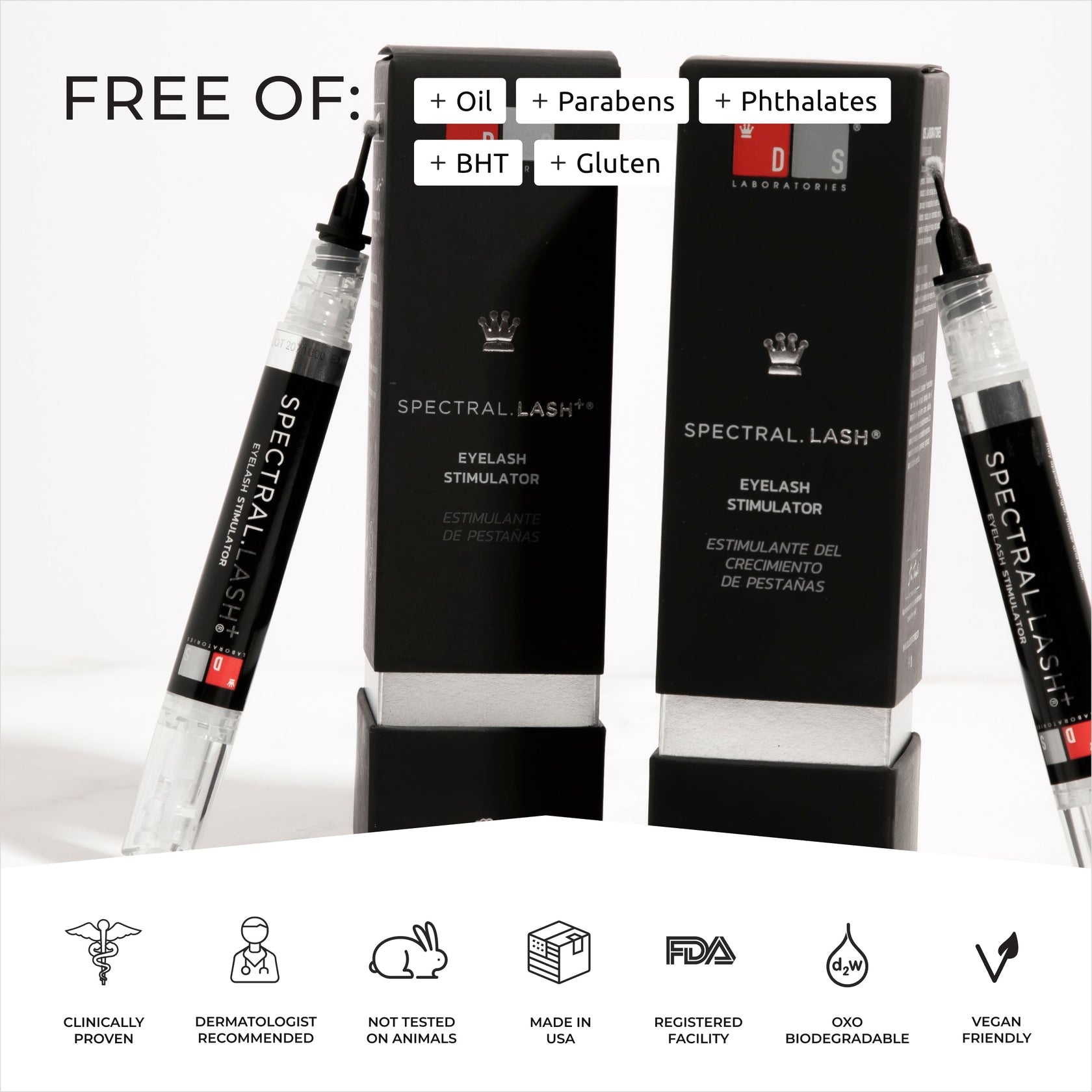 Spectral.LASH® | Serum para pestañas – DS Laboratories - US - Spanish