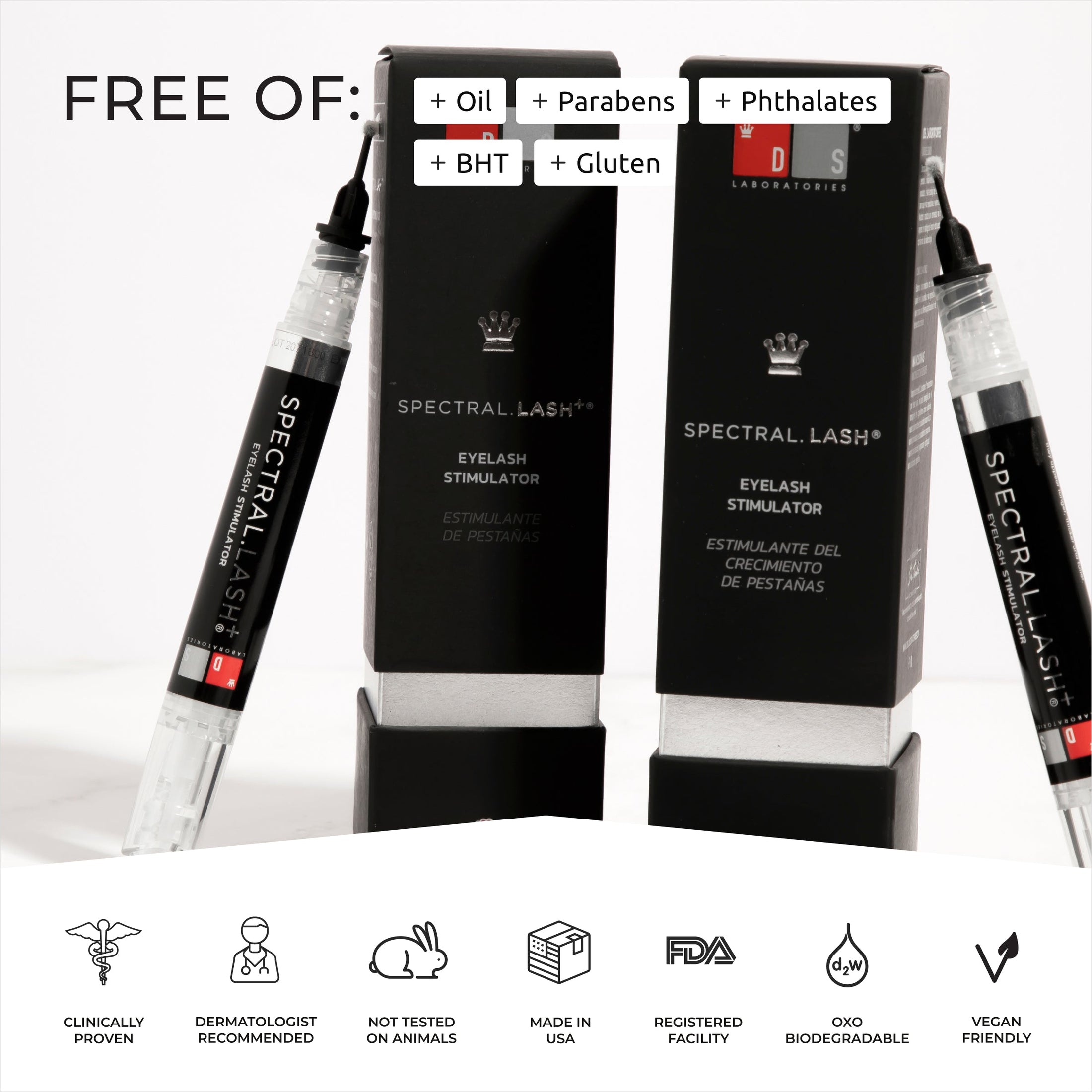 Spectral.LASH® | Serum para pestañas – DS Laboratories - US - Spanish